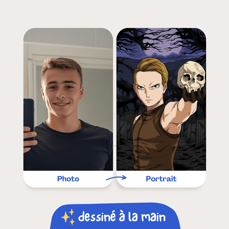 Portrait Death Note Personnalisé
