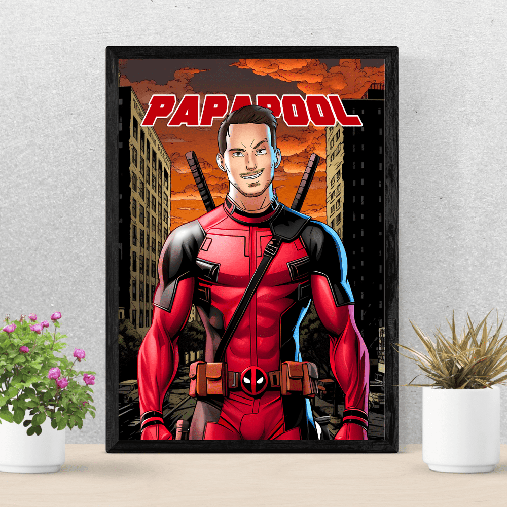 Créer ma propre Affiche Deadpool - Portrait Personnalisé