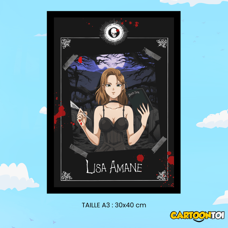 Créer Mon Portrait Death Note Personnalisé - Livraison 48h
