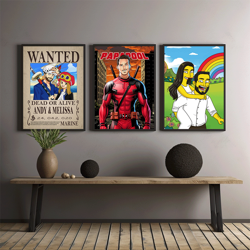 Créer ma propre Affiche Wonder Woman - Poster Personnalisé