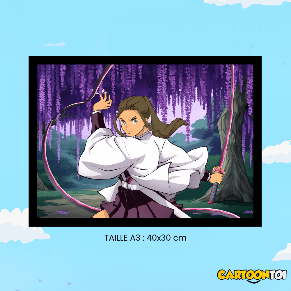 Portrait Demon Slayer Personnalisé - Cadeau Manga