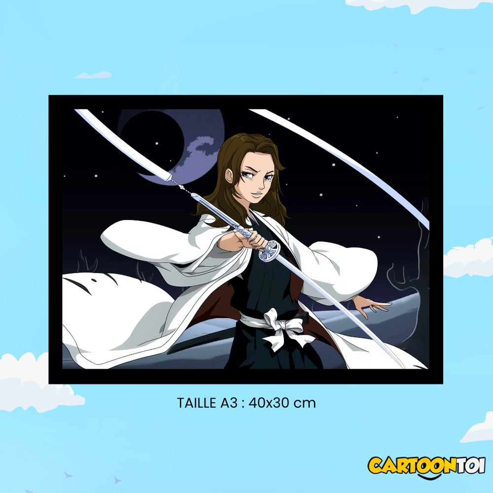 Portrait Bleach Personnalisé - Cadeau Manga